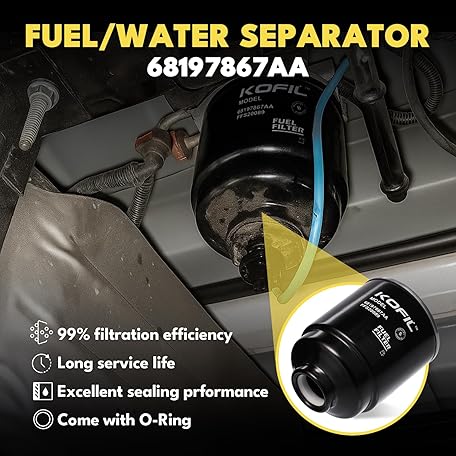 Mua Kofil 6.7L Cummins Fuel Filter Water Separator and Oil Filter Set ...