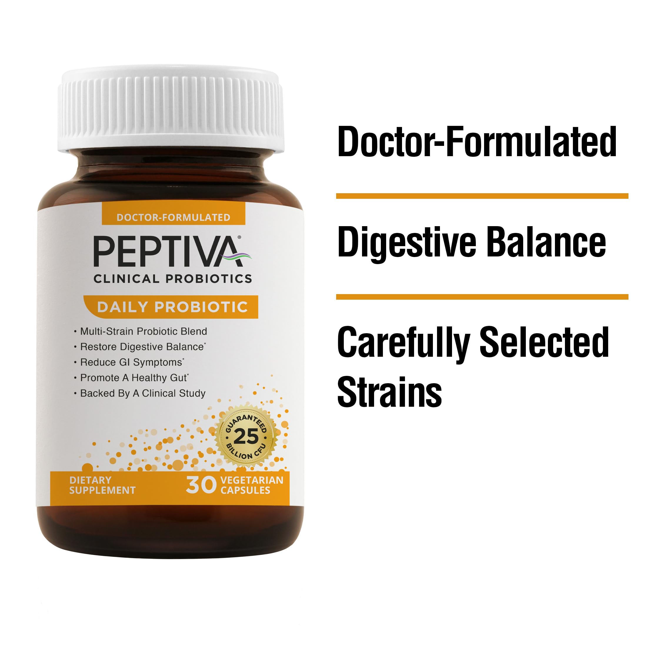 Mua Peptiva Daily Probiotic, 25 Billion CFU, Multi-Strain Probiotics ...