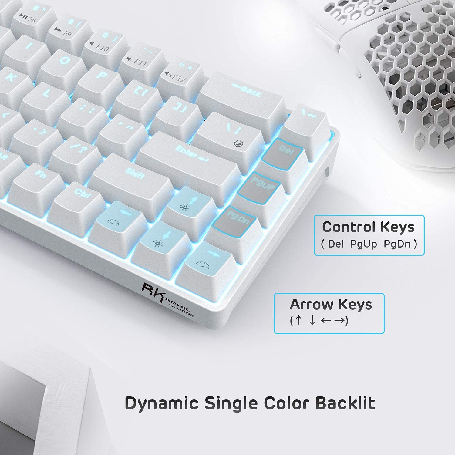 Mua RK ROYAL KLUDGE RK68 Wireless Hot Swappable 65% Mechanical Keyboard ...