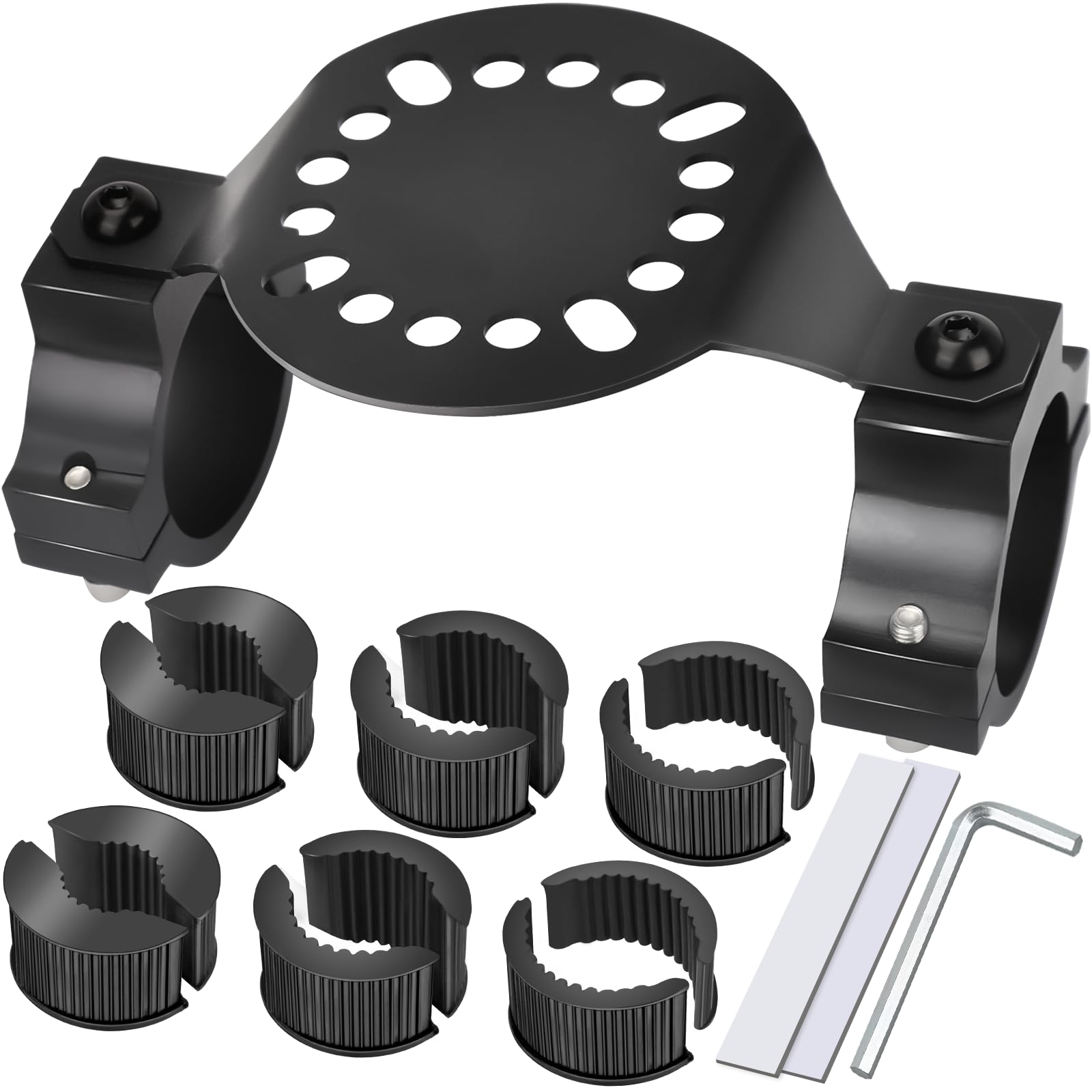 Drieaco Upgraded UTV Gas Can Mount, Water Tank Oil Can Holder Gasoline ...