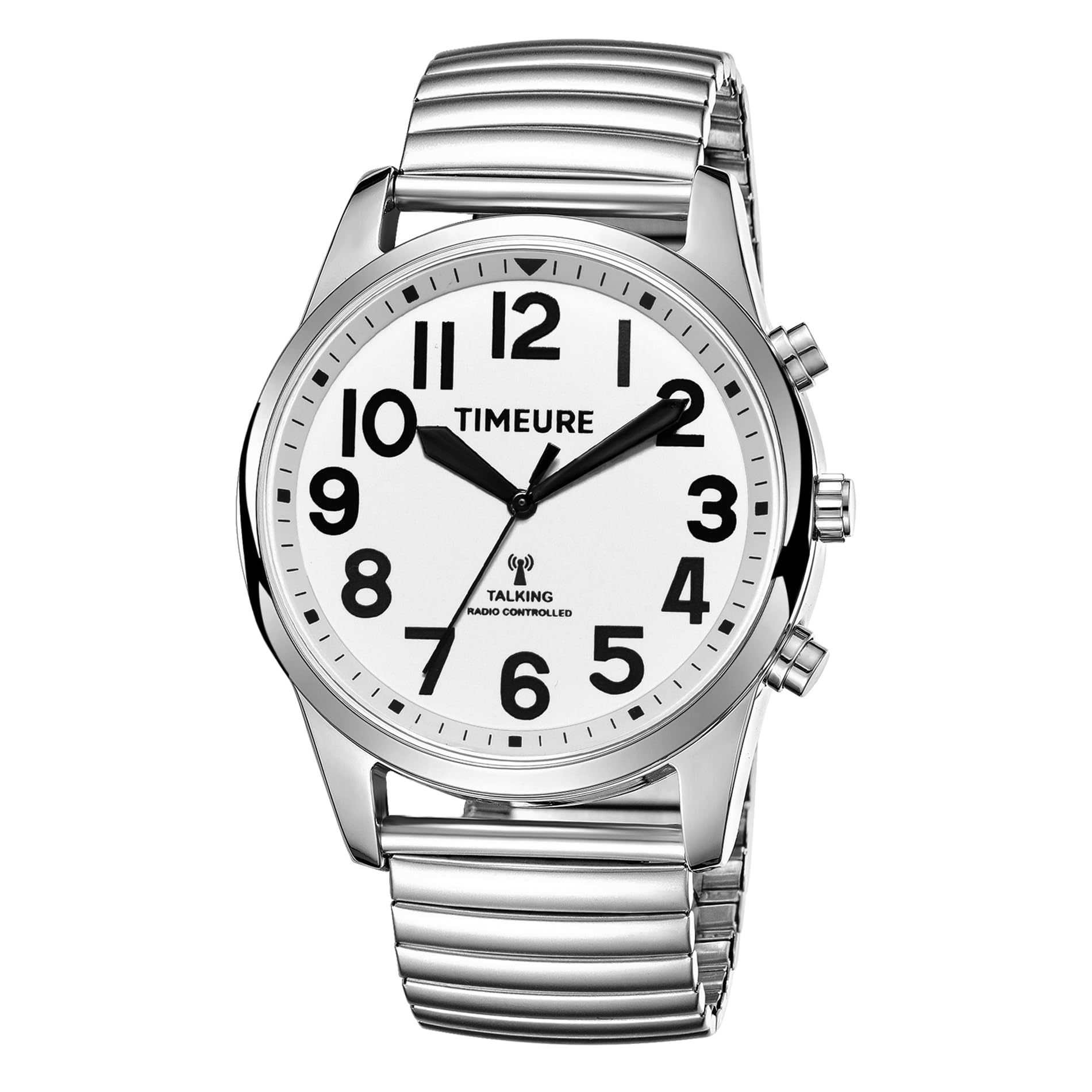 Talking Watch with Jumbo Numbers self-Setting for Bind Men, Seniors ...