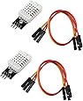 Amazon.com: Gowoops 2 PCS DHT22 Temperature Humidity Sensor Module ...
