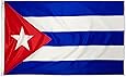 Amazon.com : DANF FLAG Cuba Flag 3x5 Foot Polyester Cuban National ...