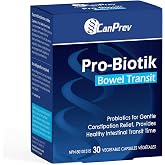 CanPrev Pro-Biotik 15 Billion CFU, 60 V-Caps 60-Day Supply - Non-GMO ...