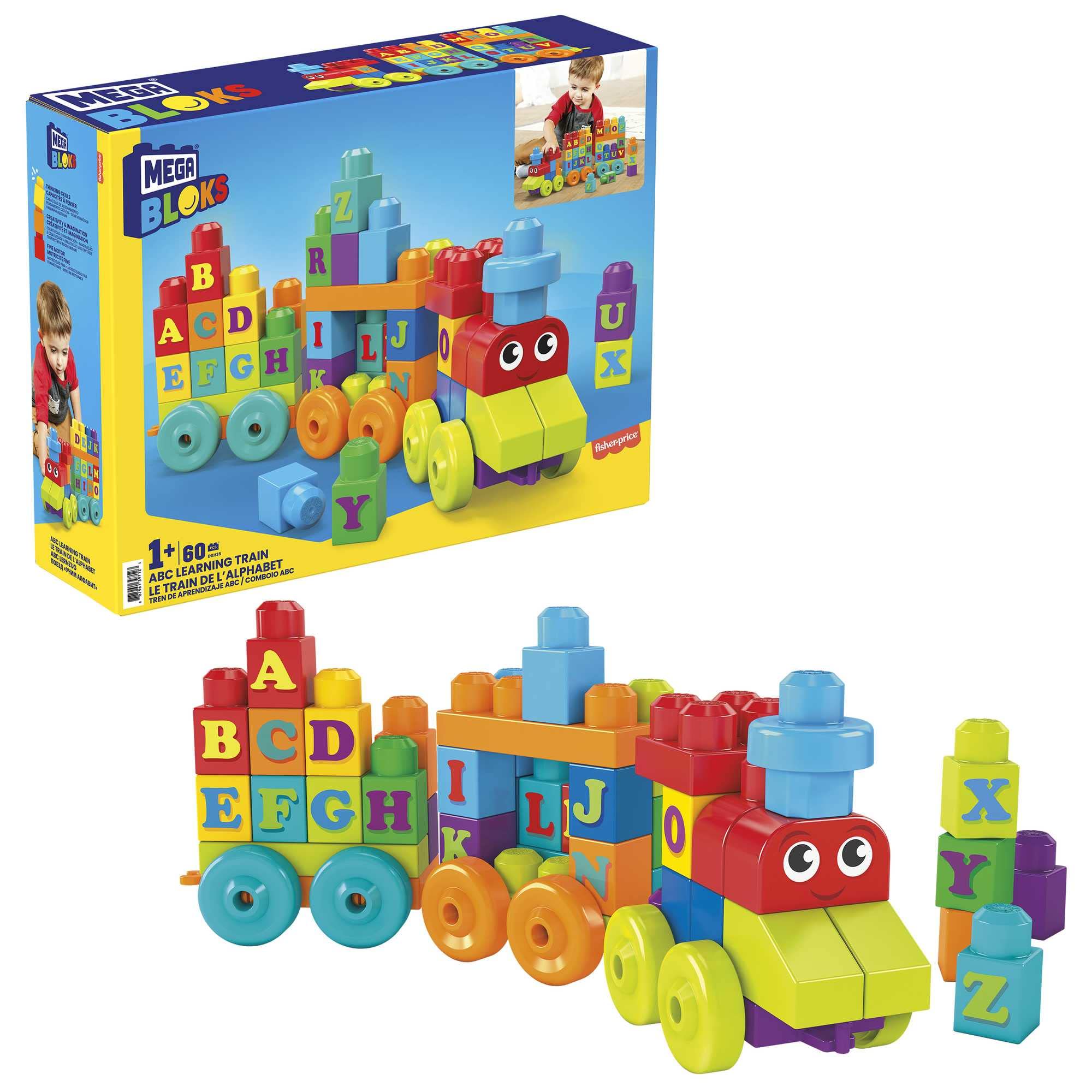 Mua Mega Bloks ABC Learning Train Building Set trên Amazon Nhật chính ...