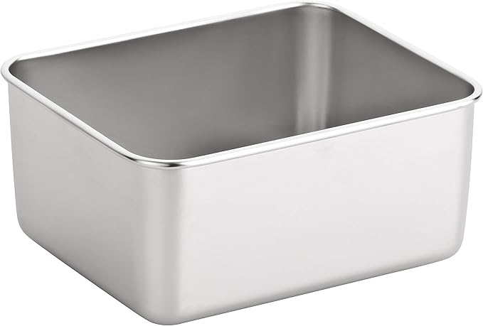 Alpha-Stahl Edelstahl Box 13,5x10,5x6cm – Aufbewahrung & Ablage ...