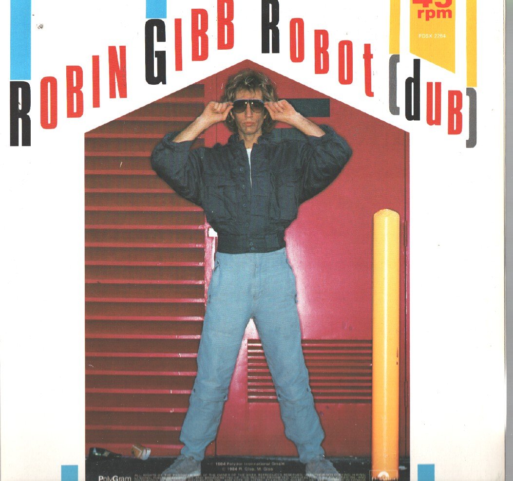 - Robin Gibb: Secret Agent / Robot 12" VG++/NM Canada Polydor PDSX 2264 ...
