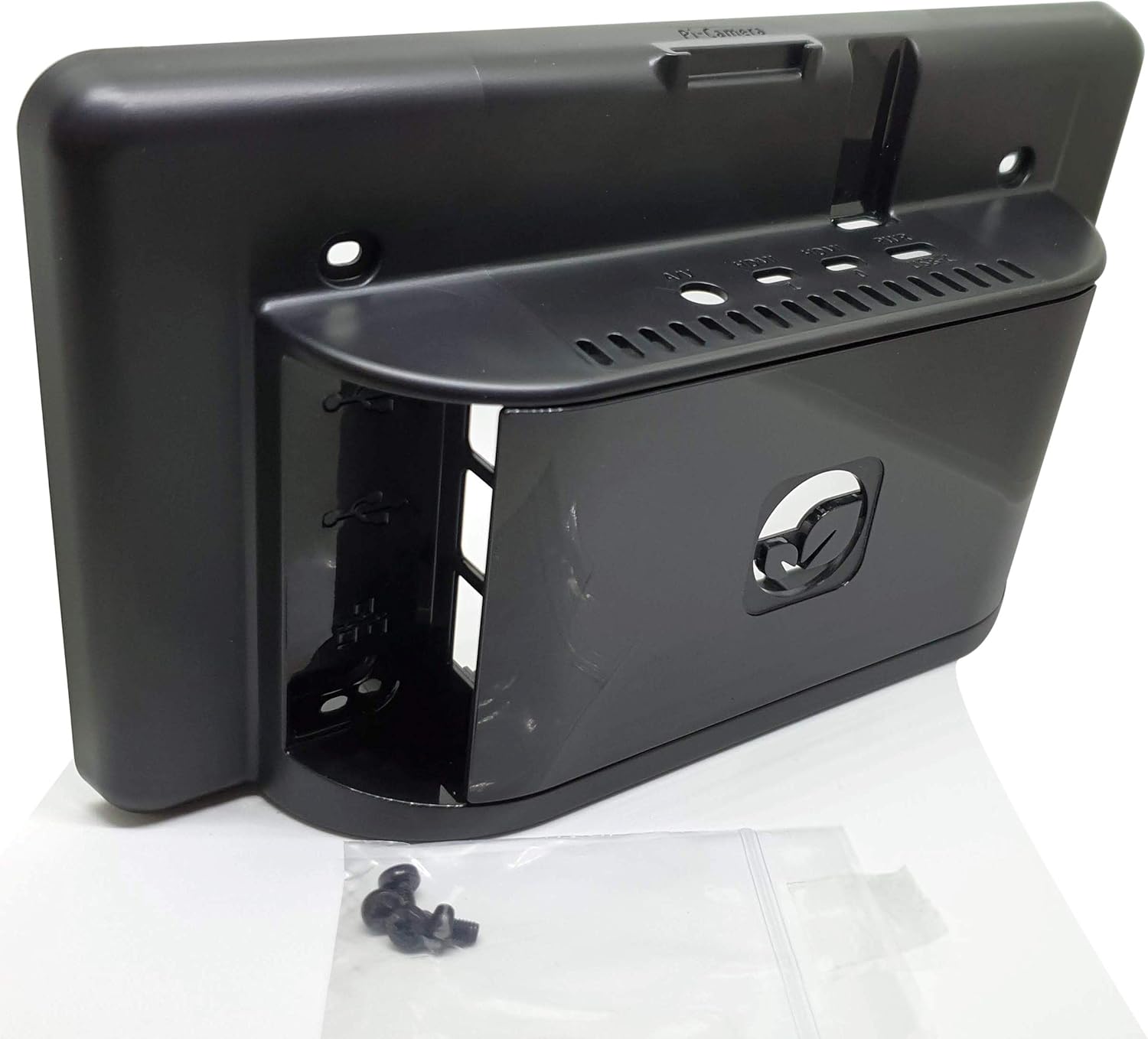 Raspberry Pi 4 Case for The Official 7″ Touchscreen (Black) – BigaMart