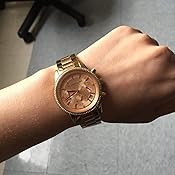 Amazon.com: Michael Kors Women's Ritz Gold-Tone Watch MK6475: Michael ...