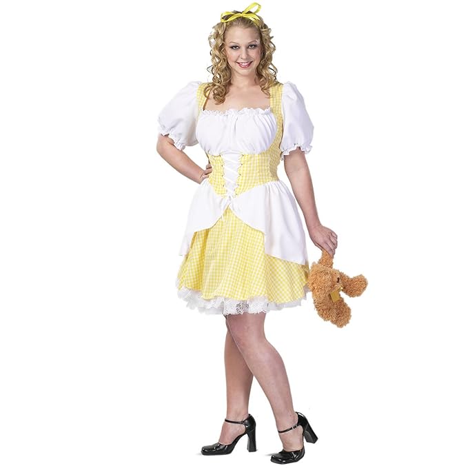 Amazon.com: Goldilocks Costume - X-Large - Dress Size 18-20: Toys & Games
