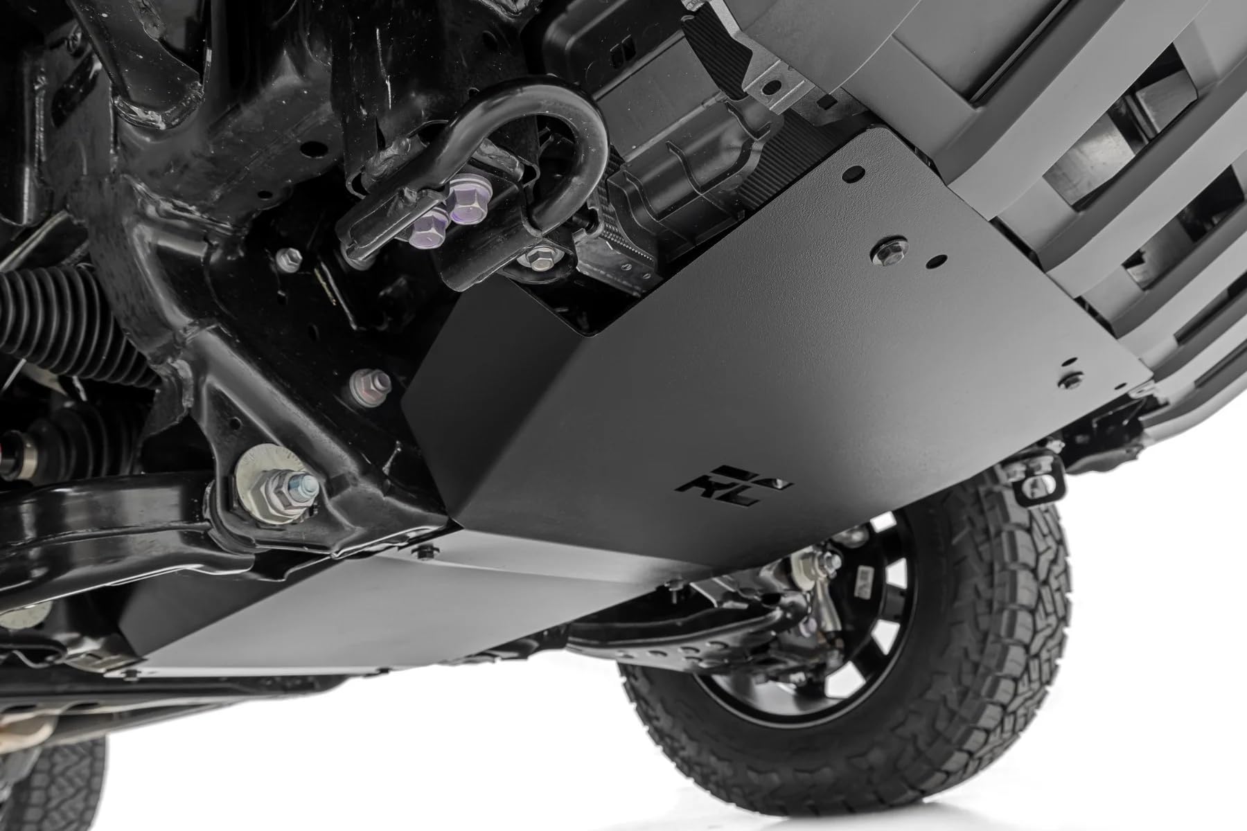 Rough Country Front Skid Plate Kit for Toyota Tacoma 4WD (2024) - Front ...