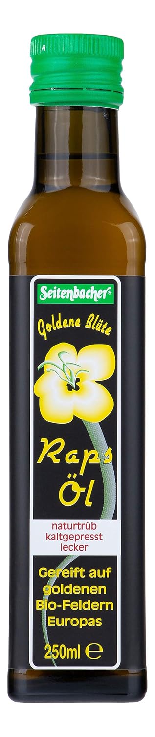 Seitenbacher Bio Canola Raps Öl kaltgepresst, nativ, 1er Pack (1 x 250 ...