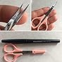 EMILYSTORES 4 Curved Craft Scissors For Eyebrow Eyelash Extensions ...
