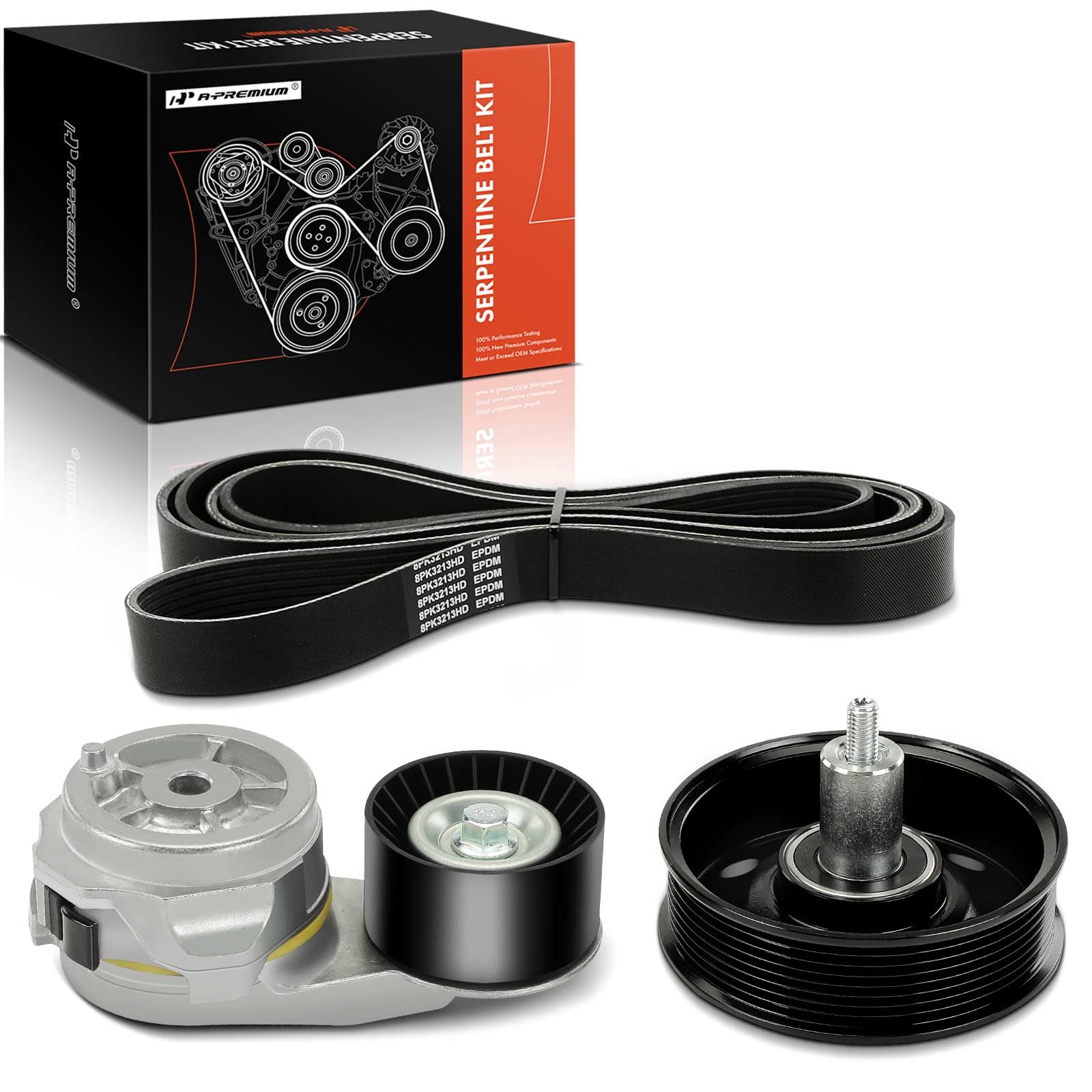 A-Premium Engine Serpentine Belt Drive Kit Compatible with Ram, Dodge ...