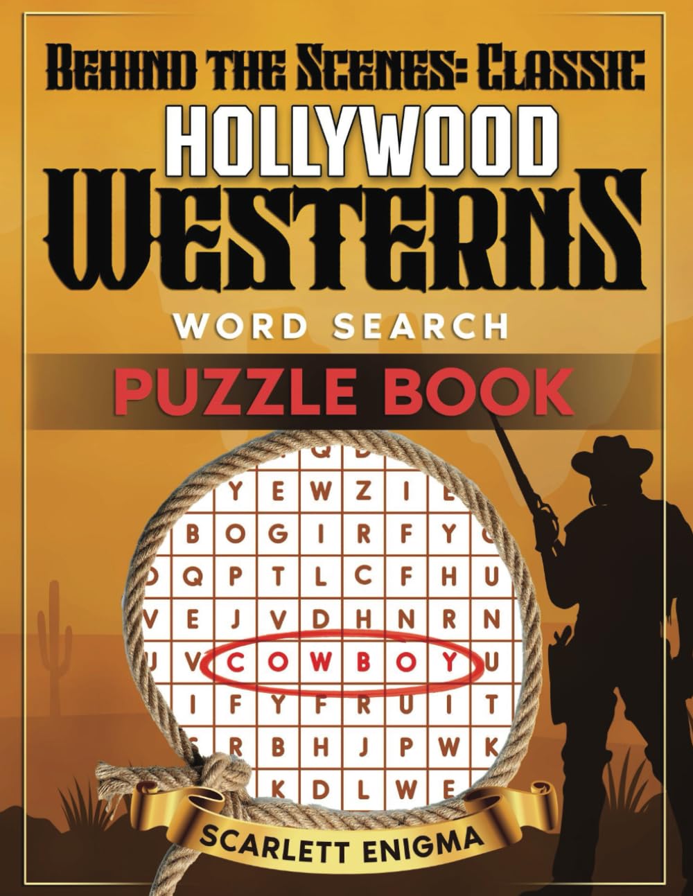 Mua Behind The Scenes: Classic Hollywood Westerns Word Search Puzzle ...