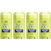 Amazon.com : Ban Powder Fresh 24-hour Invisible Antiperspirant, Roll-on ...
