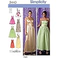Amazon.com: Simplicity Sewing Pattern 2440 Special Occasion, P5 (12-14 ...