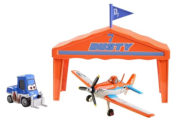 Disney Planes Racers Gift Set: Dusty Tent and Dotty: Amazon.co.uk: Toys ...