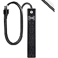 Amazon.com: GE 6-Outlet Power Strip, 6 Ft Extension Cord, Heavy Duty ...