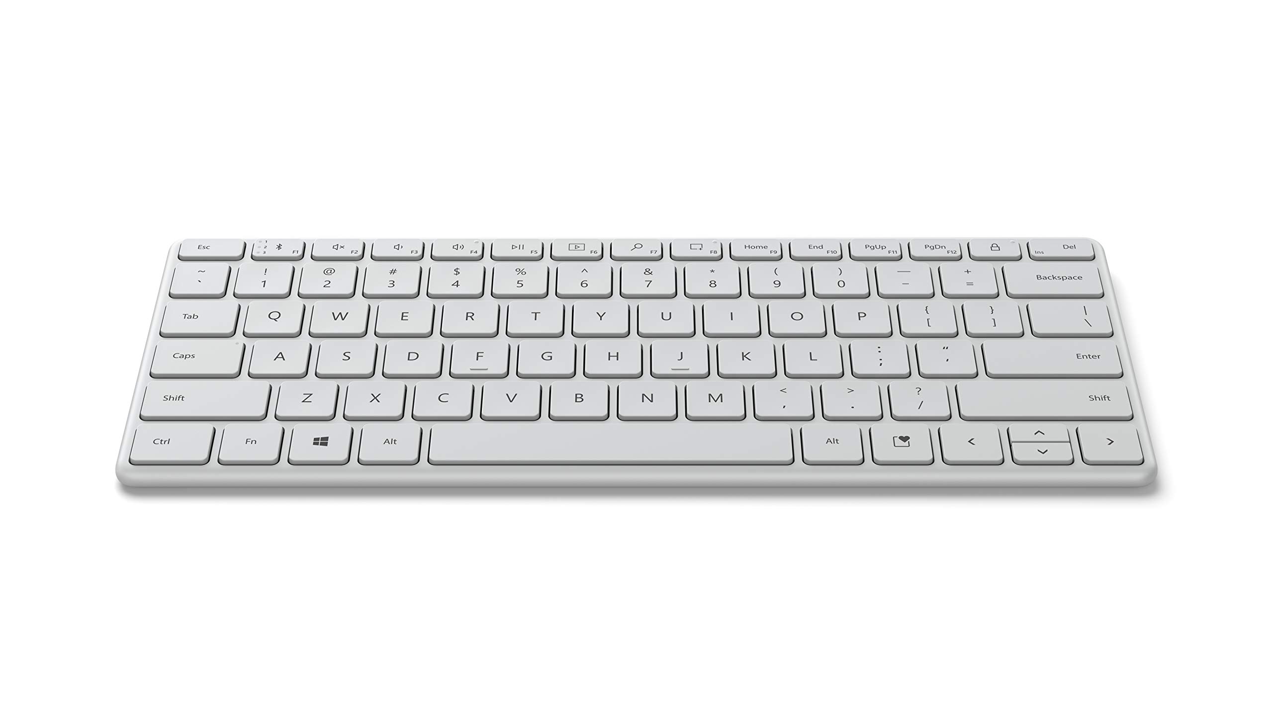 Mua Microsoft Designer Compact Keyboard - Glacier. Standalone Wireless Bluetooth Keyboard ...