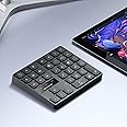 Amazon.com: SurnQiee Bluetooth Keypad for iPad Procreate, Wireless ...