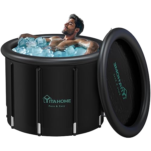 YITAHOME XL 116 Gallons Ice Bath Tub for Athletes, Protable Multiple ...