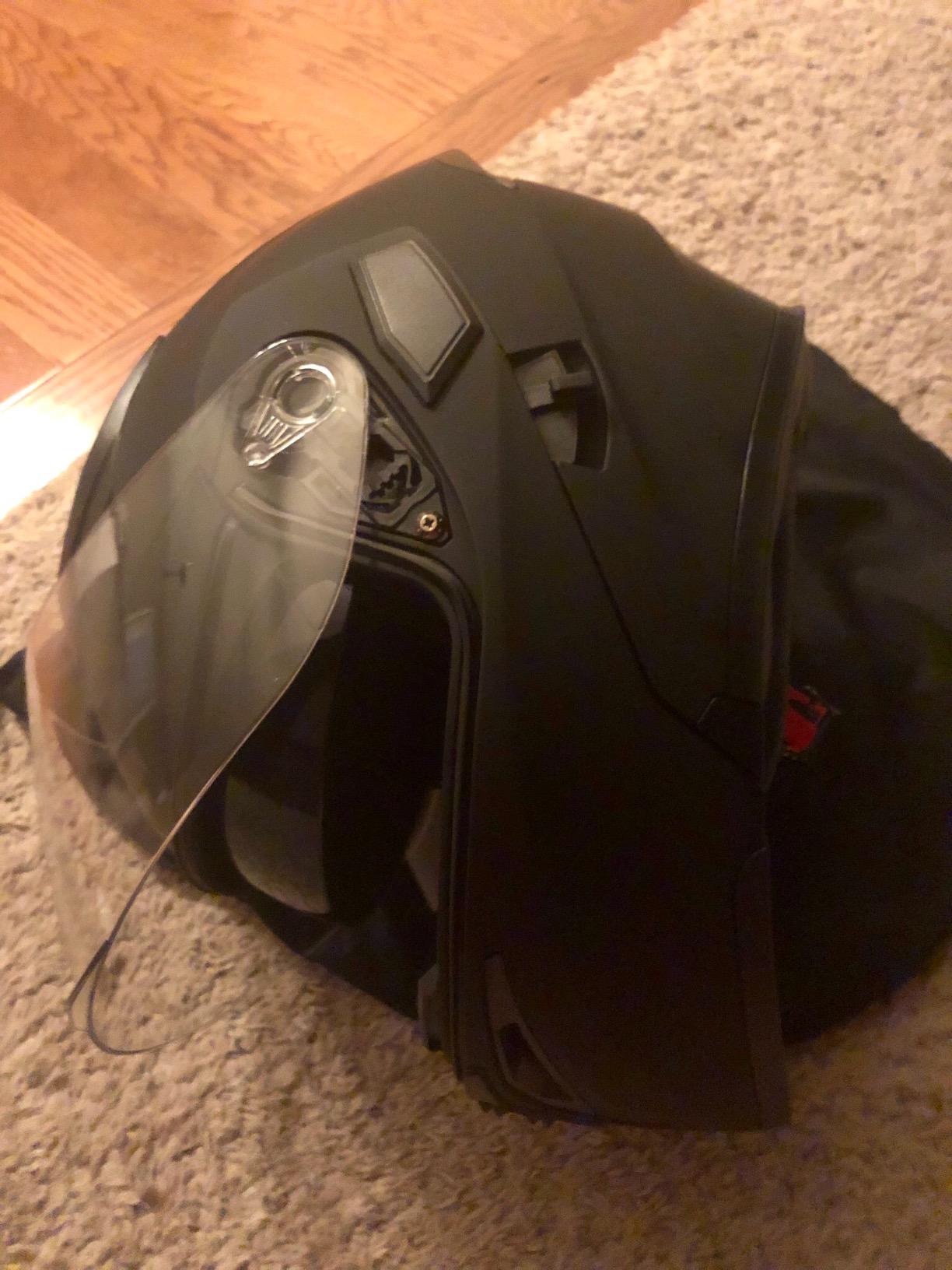$17/mo - Finance ILM Motorcycle Dual Visor Flip up Modular Full Face ...