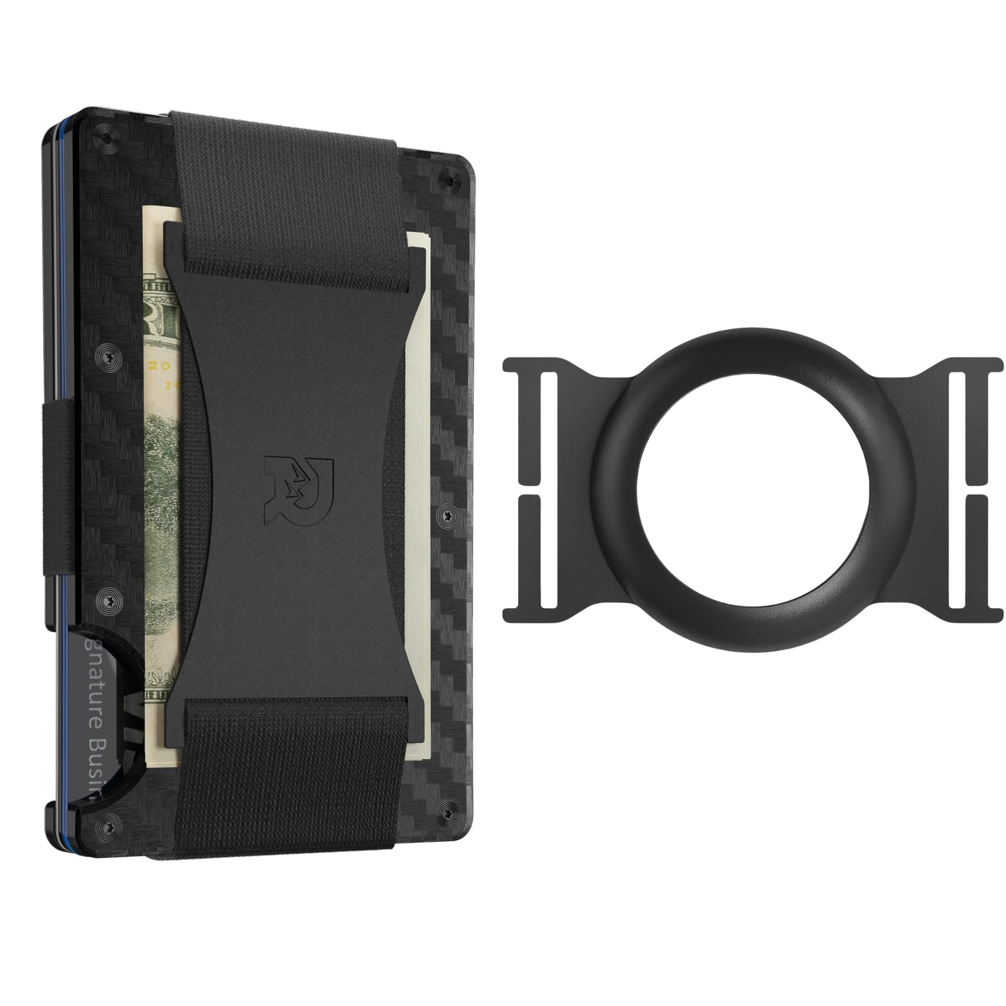 Mua The Ridge EDC Bundle: The Ridge Carbon Fiber Cash Strap Wallet for ...