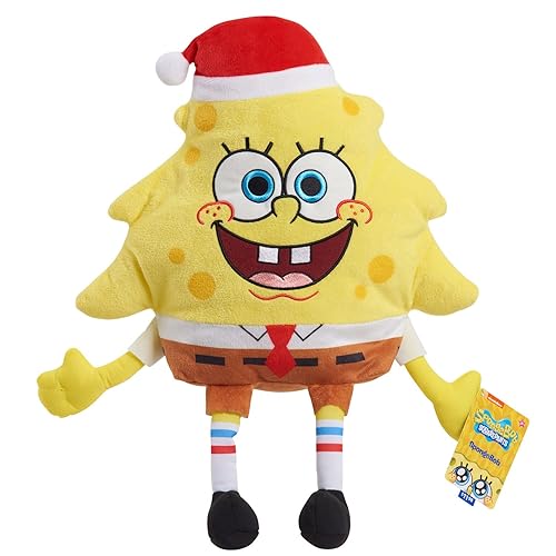 SpongeBob SquarePants Holiday Large 18.5-inch Plush Stuffed SpongeBob ...