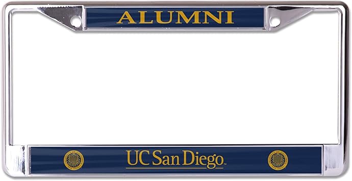 Amazon.com: UC San Diego Alumni Chrome License Plate Frame: Everything Else