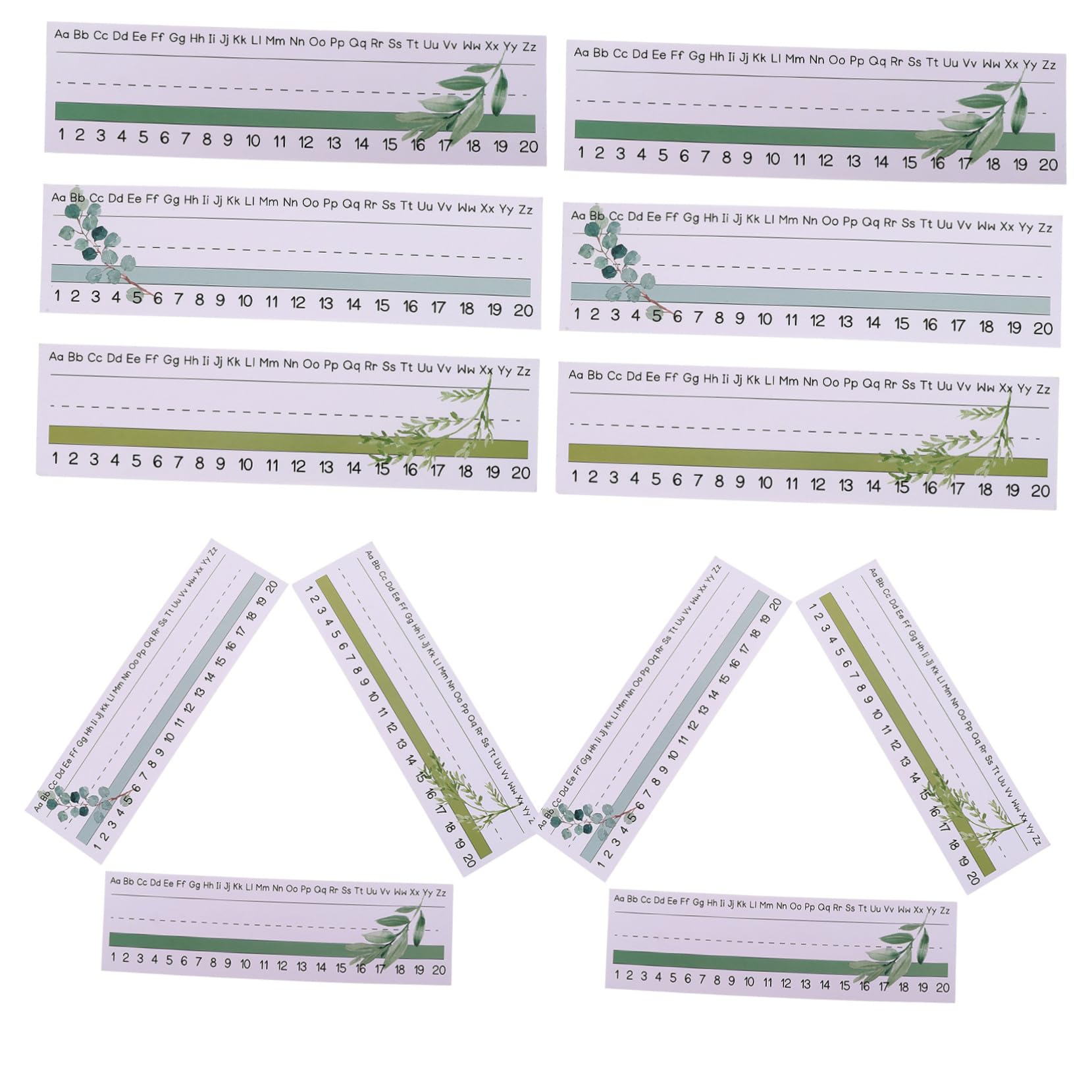 Mua COOPHYA 60pcs Classroom Name Tags Manuscript Nameplates ...