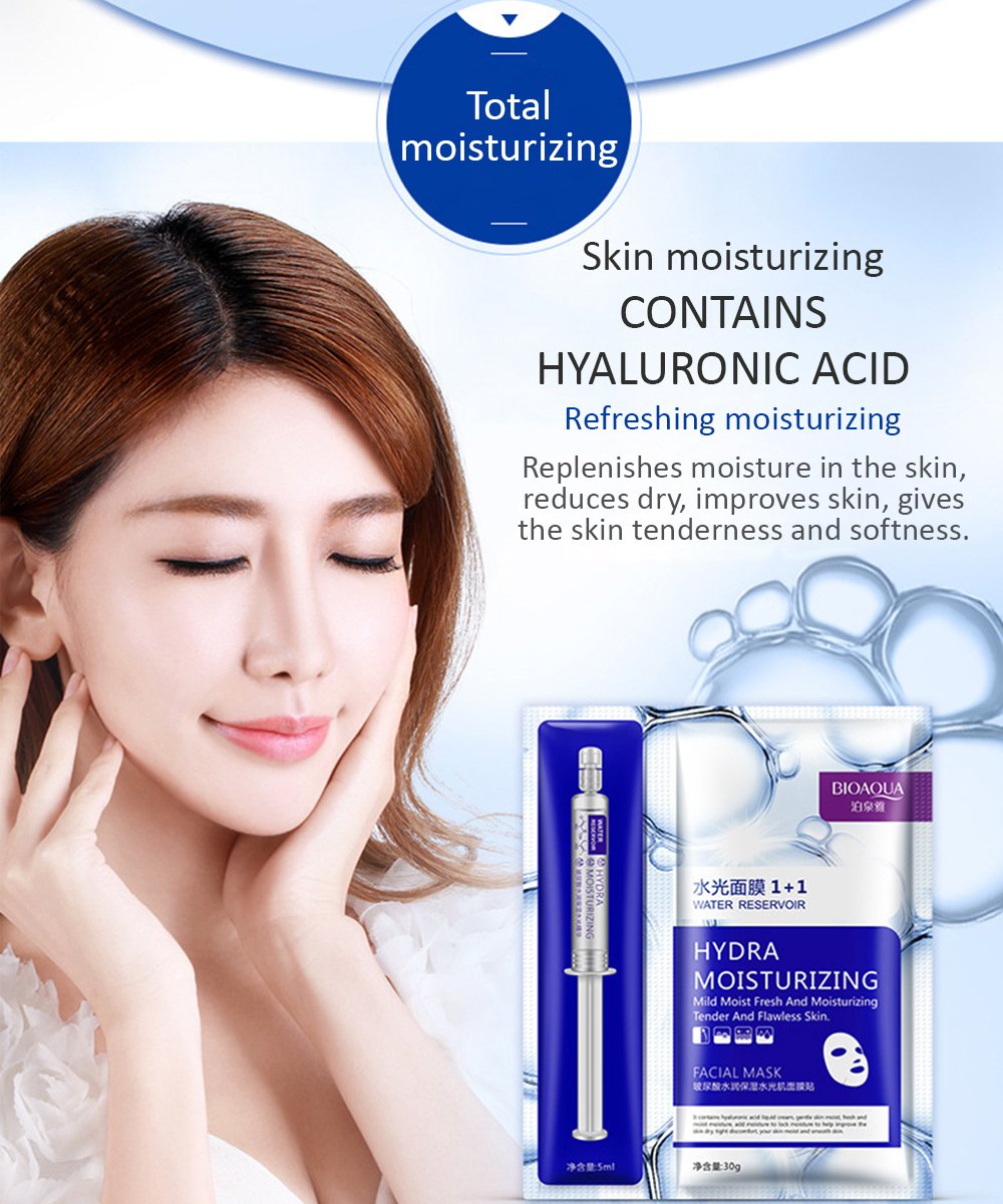Mua Hydra Collagen Mask Mild Moist Face Tender Skin Hyaluronic Oil Control Beautiful Skin ...