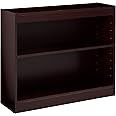Amazon.com: Lorell Bookcase, 36" x 12" x 30", Mahogany : Home & Kitchen