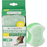 Amazon.com: Spongables Pedi Scrub Foot Exfoliating 20+ Wash Sponge ...
