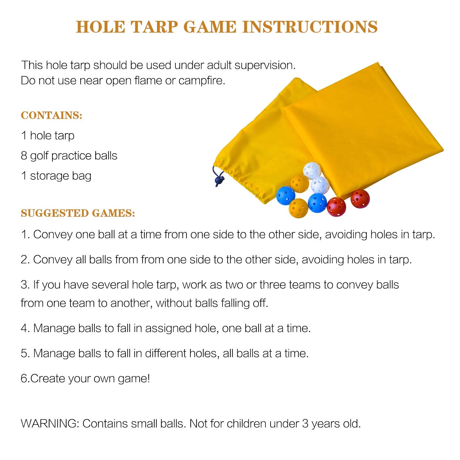Mua Sonyabecca Hole Tarp Team Building Exercise Activities Games ...