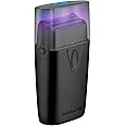 Amazon.com: BaBylissPRO UVFOIL Double Foil UV-Disinfecting Metal Shaver ...