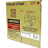 Amazon.com: Simpson Strong Tie CS20-R 25' 20GA Coiled Strap: Home ...