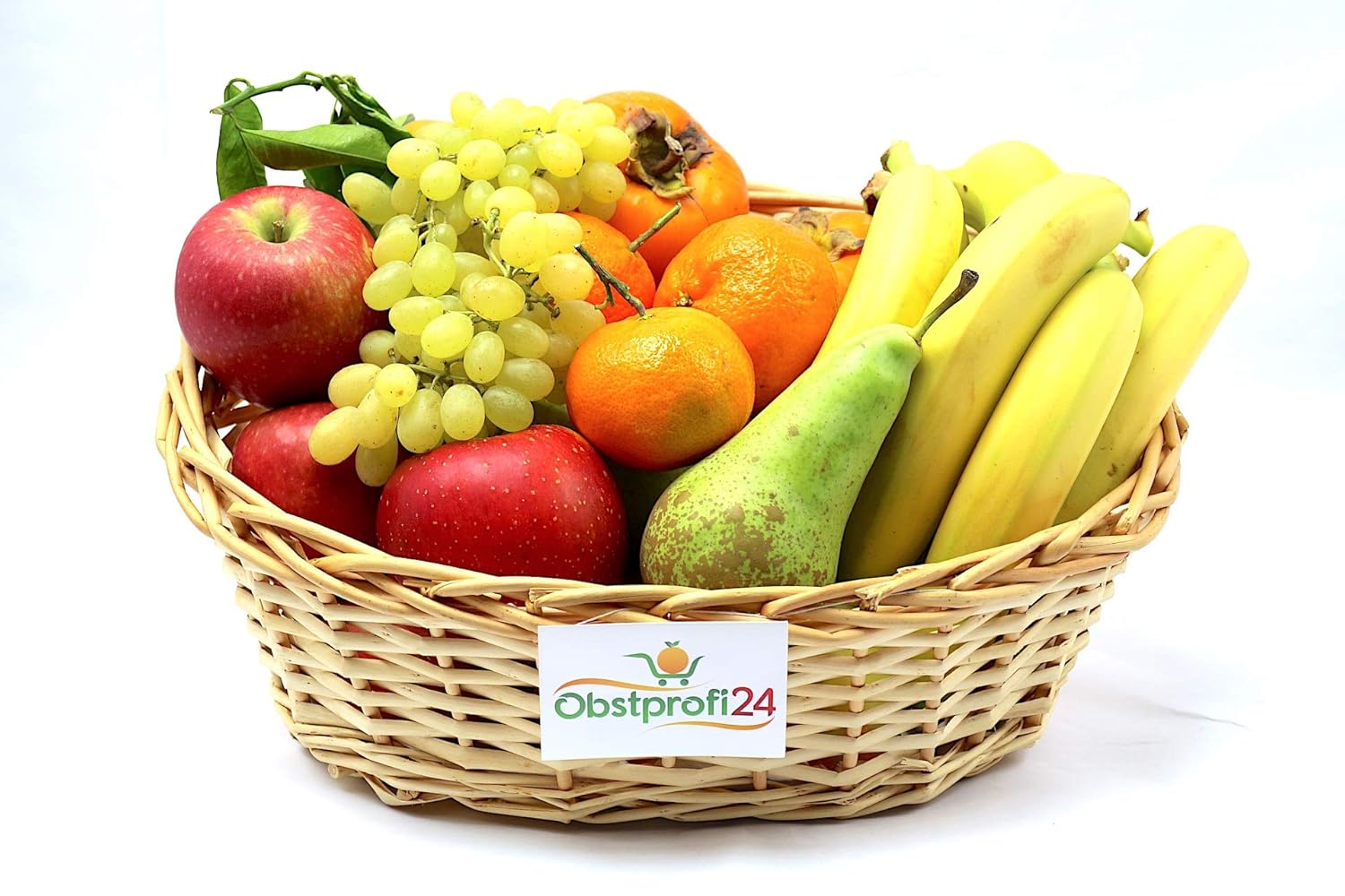 Obstmix Geschenkkorb mit frischem Obst für einen lieben Gruß im ...