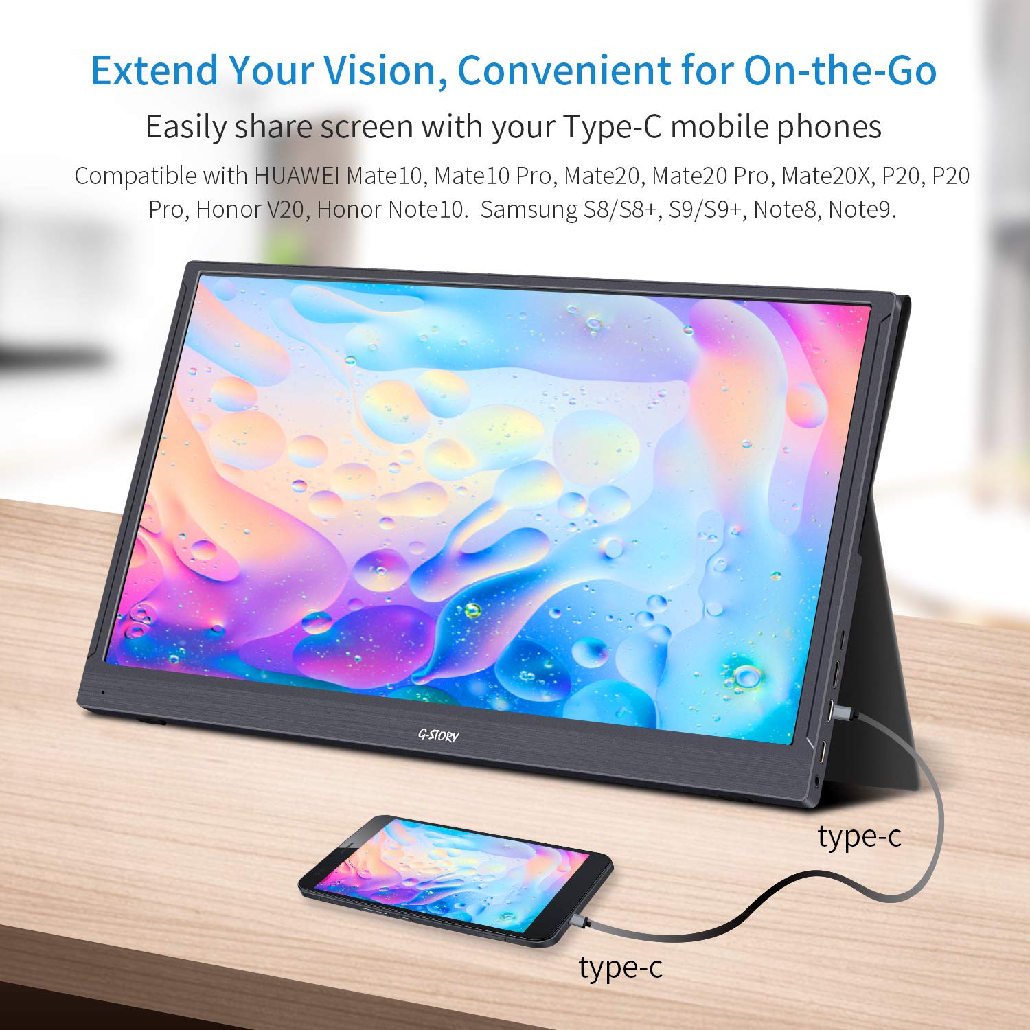 Mua G-STORY 15.6 Inch Portable Monitor, 1080P FHD Portable Gaming ...