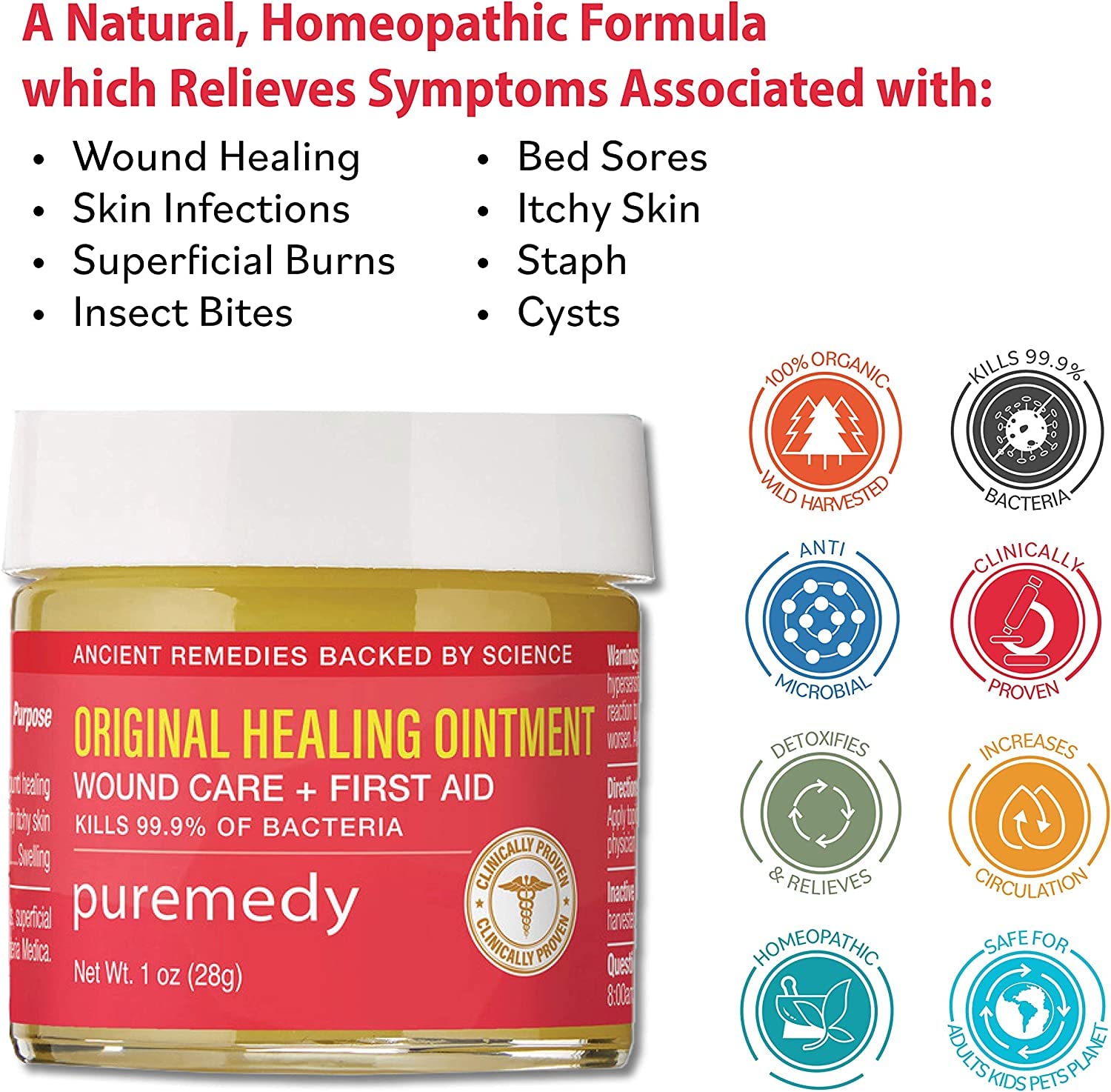 Mua Puremedy Original Healing Ointment All Natural First Aid Salve for ...