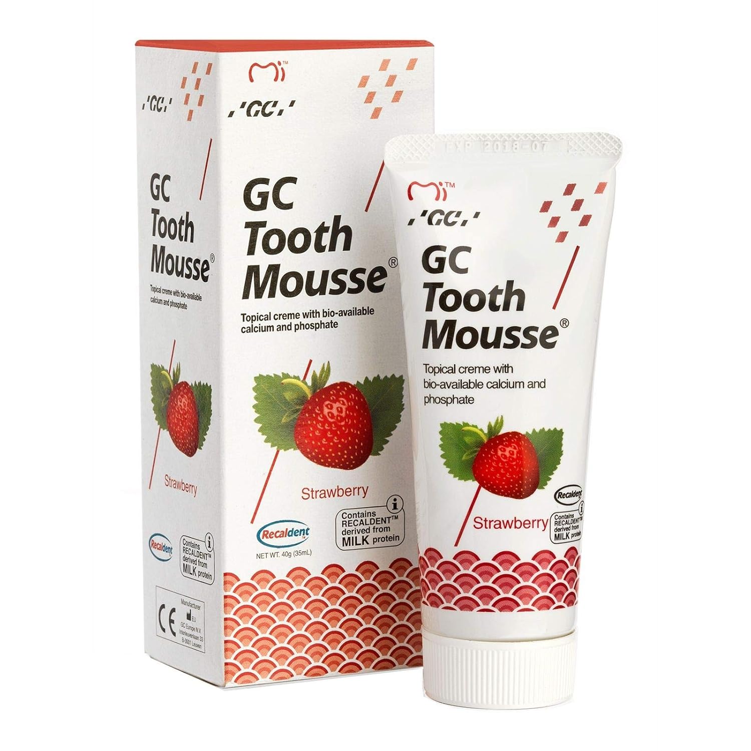 3 to 5 Days Fast Delivery GC Tooth Mousse Strawberry Flavor: Amazon.co ...