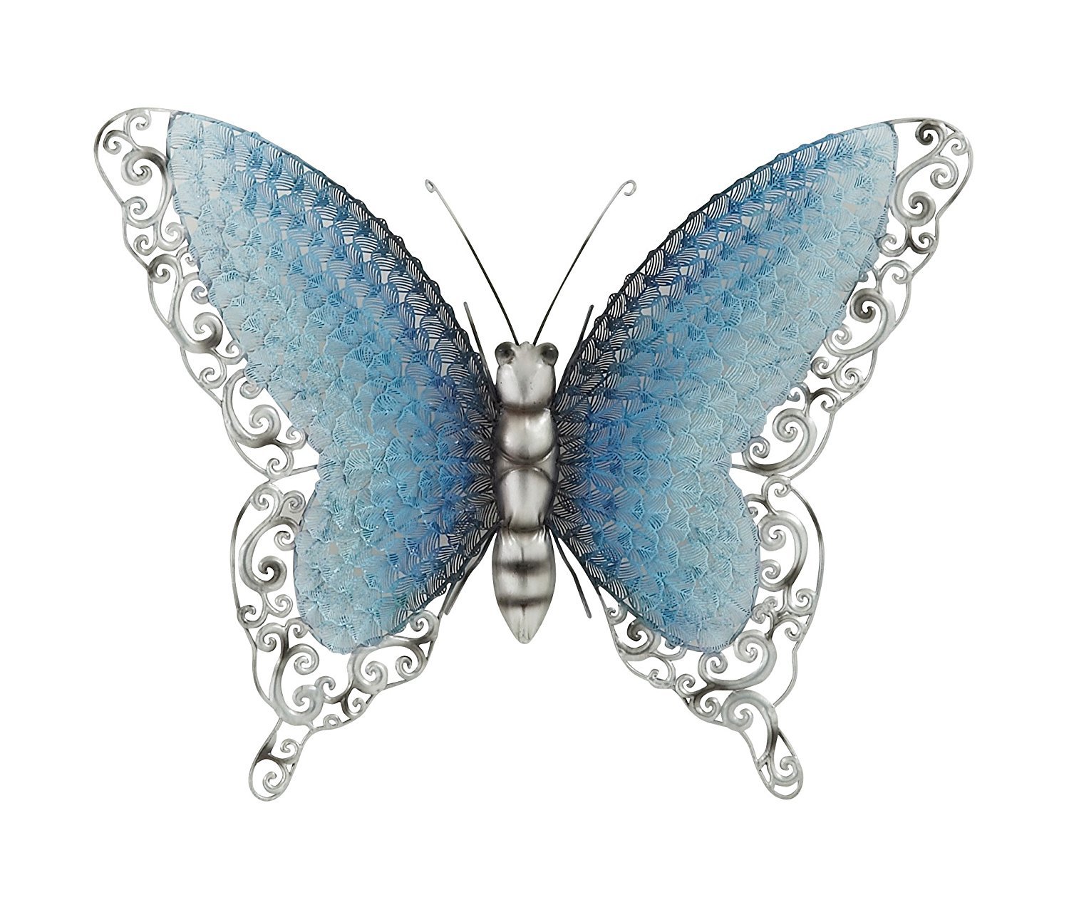 Deco 79 Metal Butterfly Home Wall Decor Wall Sculpture, Wall Art 21" x ...