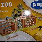 Papo 60107 "The Zoo" Playset: Amazon.co.uk: Toys & Games