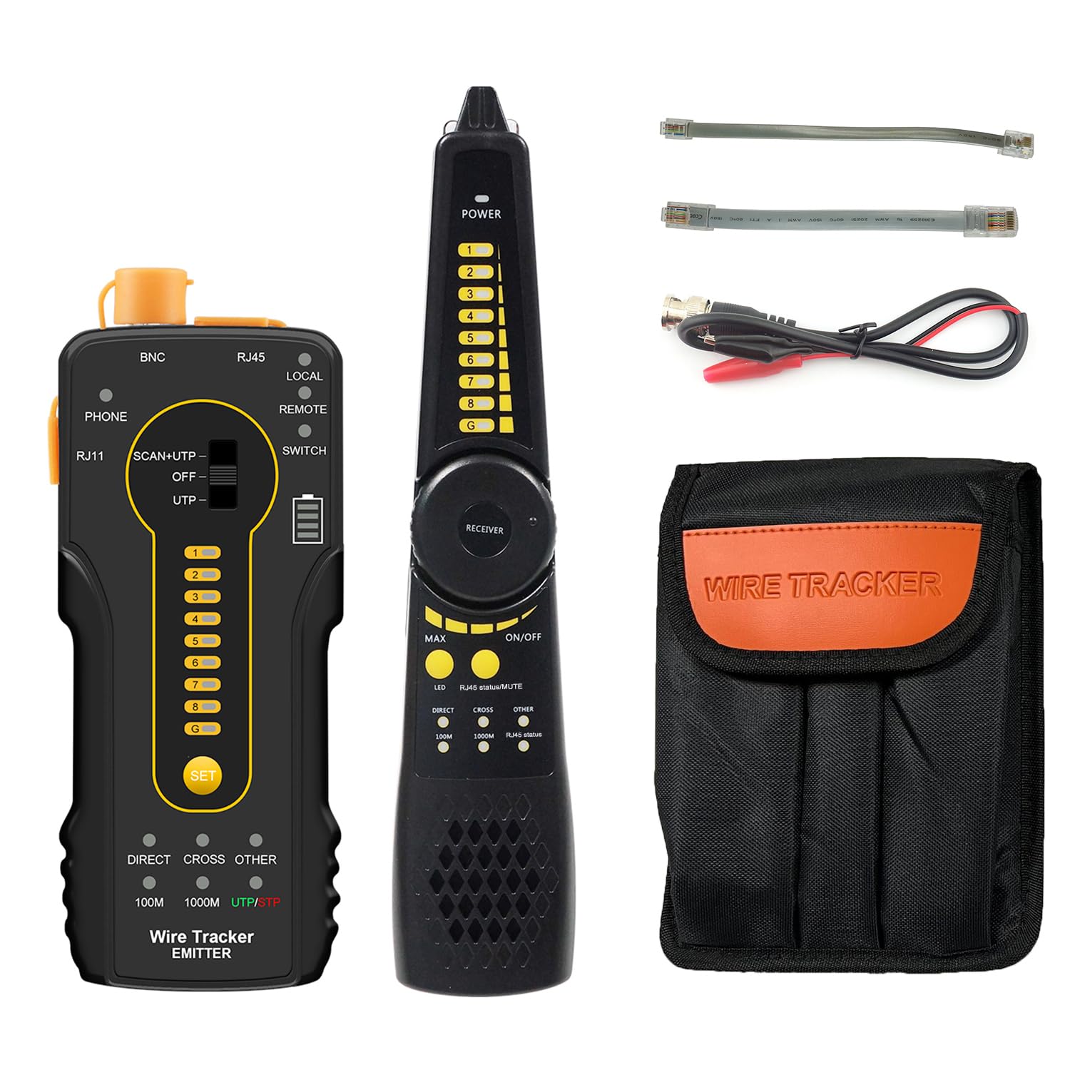 Mua WANLUTECH Network Cable Tester,Digital Cable Tracer Wire Tracker ...