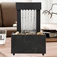 Amazon.com: Desk Fountain Indoor Waterfall Tabletop Fountain USB ...