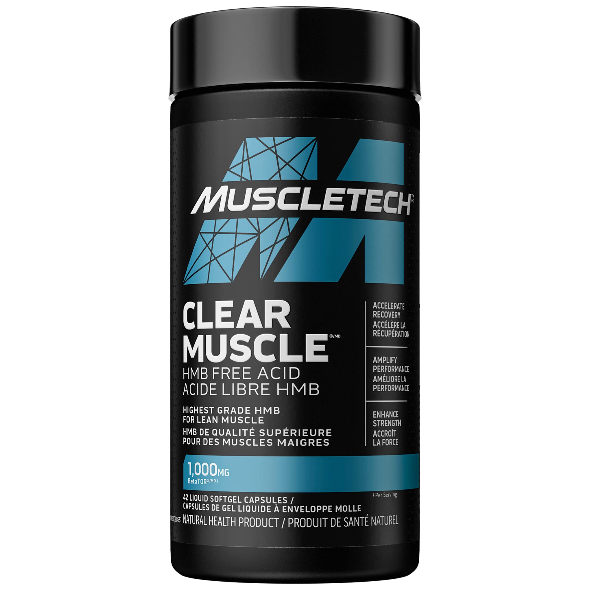MuscleTech Muscle Workout Supplement for Women & Men - Clear Muscle ...