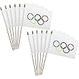 Amazon.com : WEITBF 20Pack Small Olympic Games Flag Decorations ...