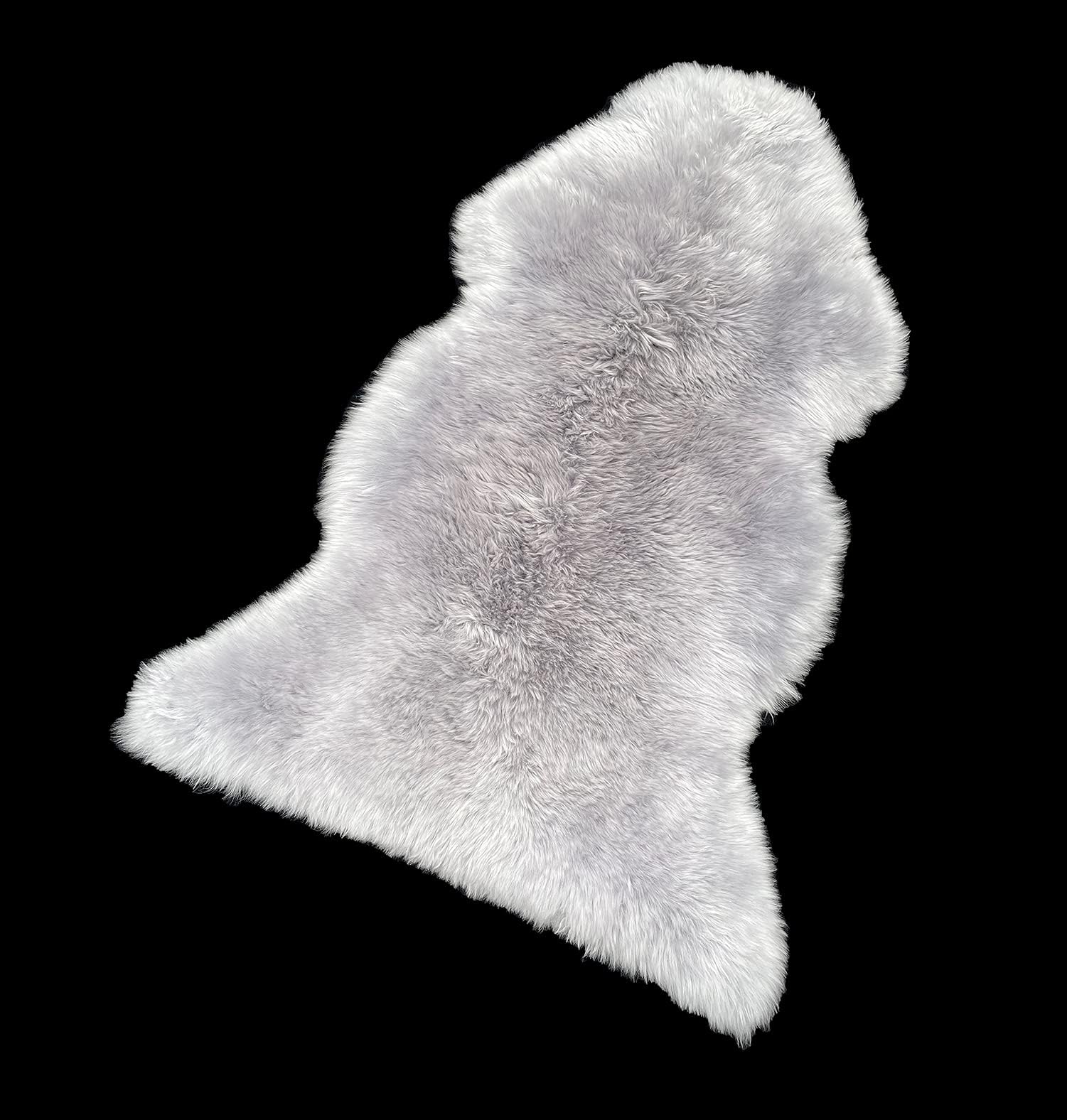 WL&ALLEN Large Sheepskin Rug Genuine Thick and Lush 3 Inch Pile?Luxury ...