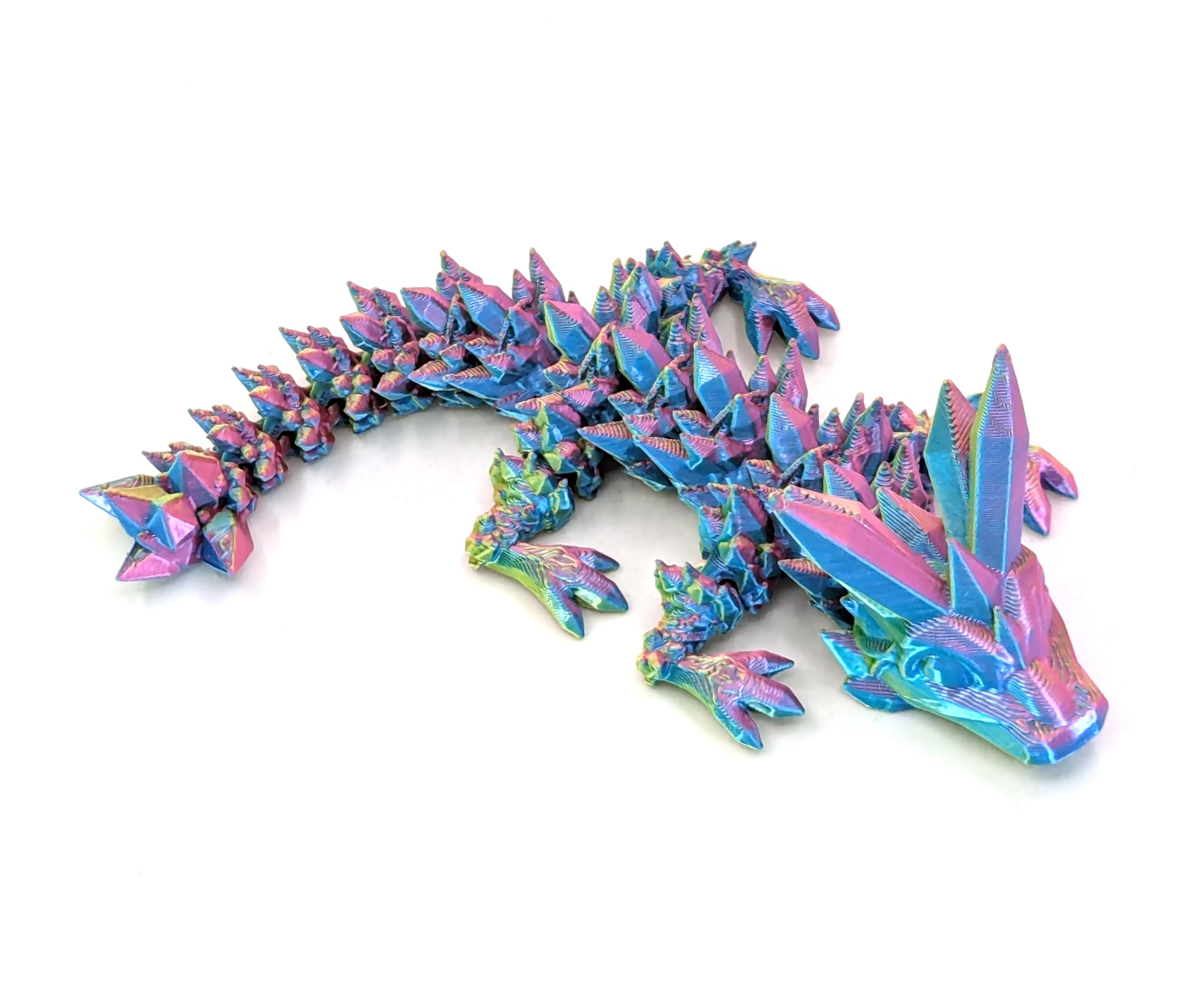 Mua Subpoly Baby 5.5" Articulated Crystal Dragon - Multi Color 3D ...