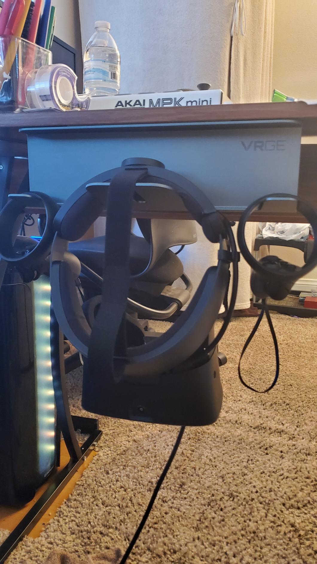 $7/mo - Finance VRGE VR Stand Under Desk Storage Display Hook Organizer ...